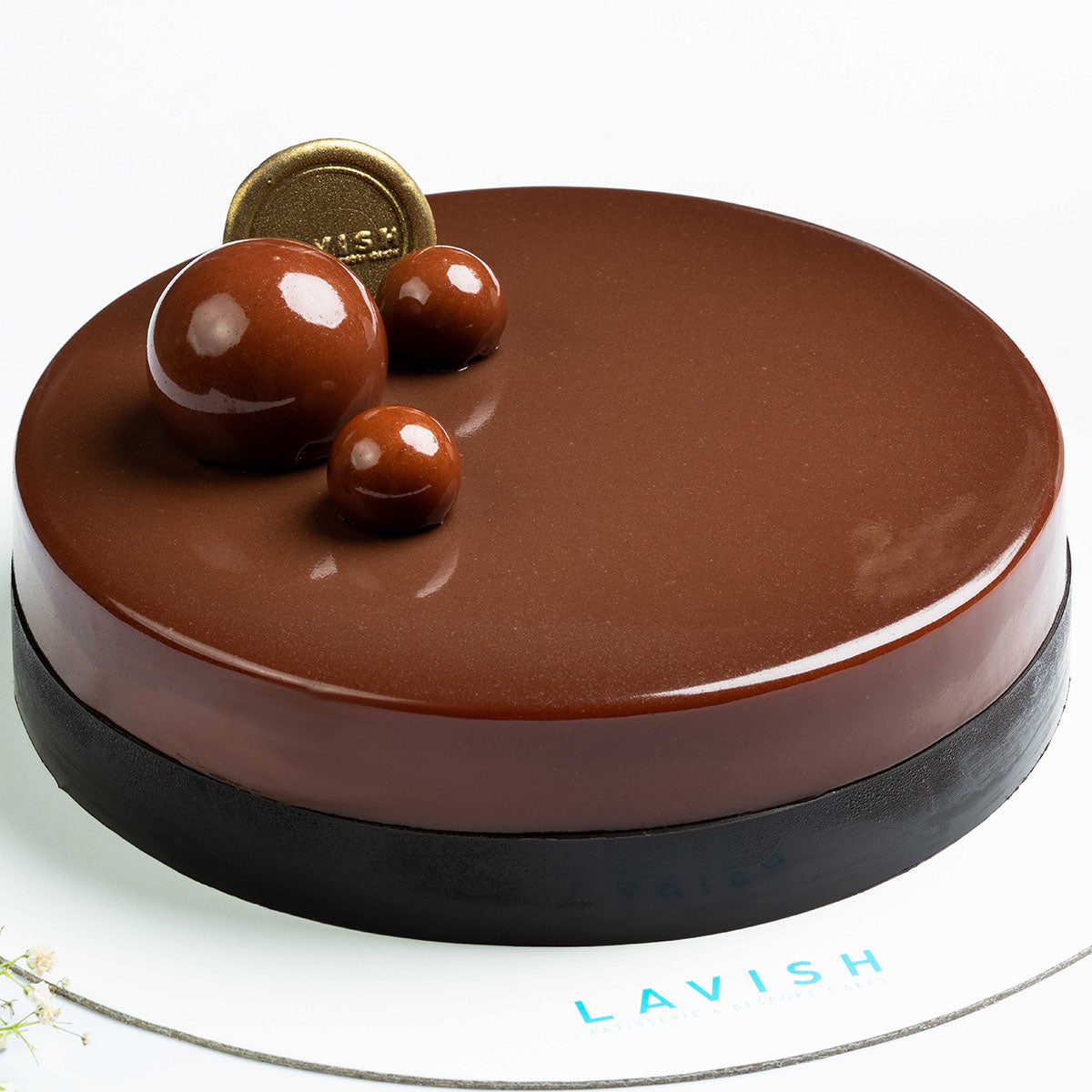 Dark Chocolate Entremet – Lavish Patisserie