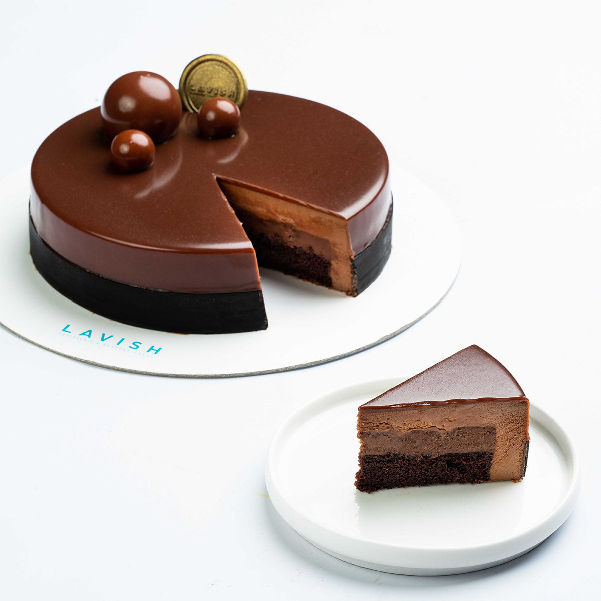 Dark Chocolate Entremet – Lavish Patisserie